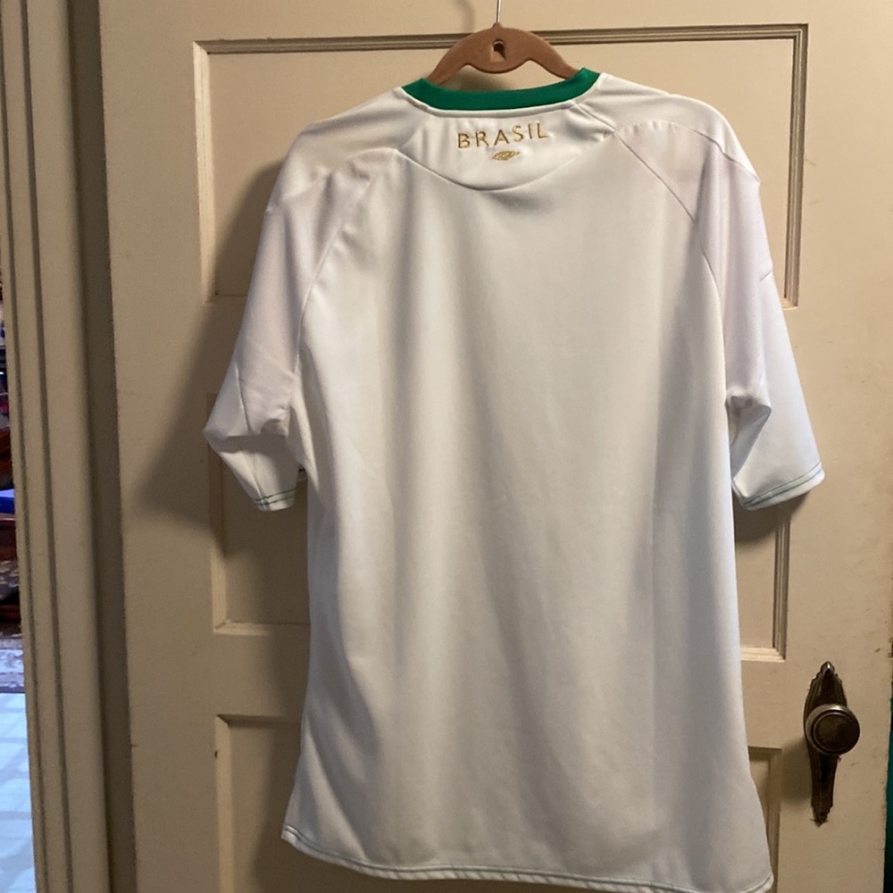 Vintage Umbro Brazil Brasil Soccer Jersey. Men’s Size… - Gem